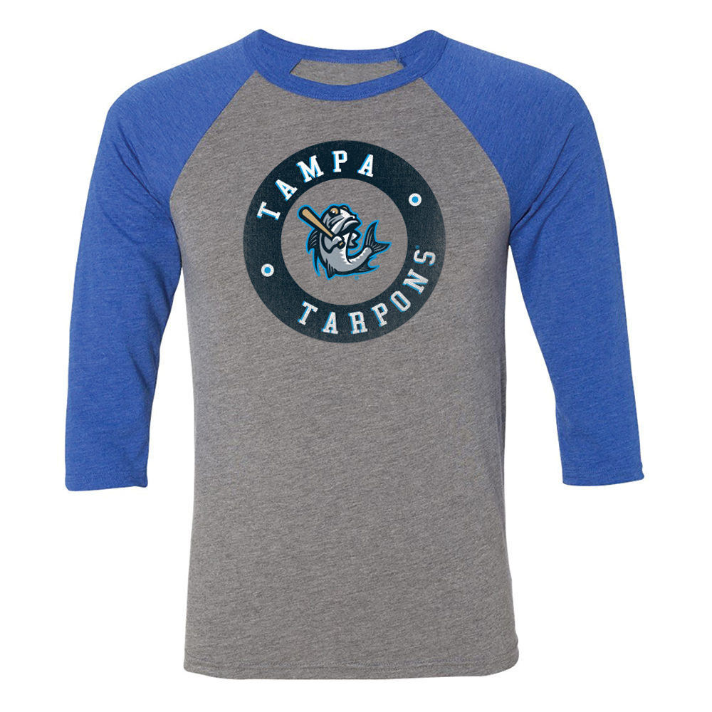 Tampa Tarpons Men's Go To Raglan Tee – Tampa Tarpons Official Store